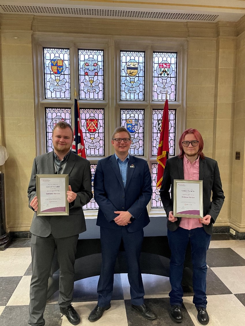 Graduation ceremony for our first Accessible Apprentices - Working for ...